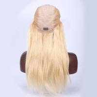 China 8-26 Inch Remy Lace Front Wig Human Hair 613 Blonde Natural Hairline for sale