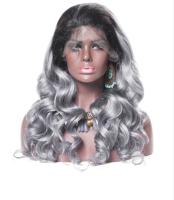 China Smooth Body Wave 100 Indian Full Lace Human Hair Wig for Black Women 10A Grade 8-40 Inch for sale