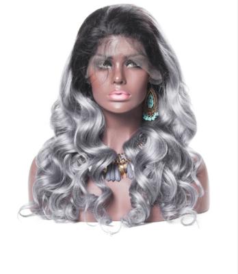 China Smooth Body Wave 100 Indian Full Lace Human Hair Wig for Black Women 10A Grade 8-40 Inch for sale