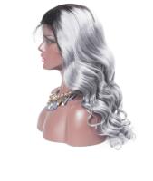 China Smooth Body Wave 100 Indian Full Lace Human Hair Wig for Black Women 10A Grade 8-40 Inch for sale