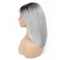 China Natural Cambodian Straight Hair Bob Wig 10A Grade 10-18 Inch with Baby Hair for sale