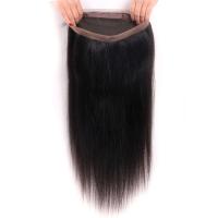 China 360 Lace Frontal Closure 100% Virgin Brazilian Human Hair Straight 8-24 Inch for sale