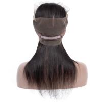 China 360 Lace Frontal Closure 100% Virgin Brazilian Human Hair Straight 8-24 Inch for sale