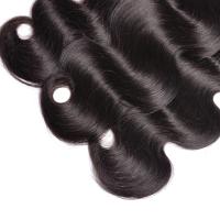 China 100% Virgin Brazilian Wavy Hair Weave Bundles 8-40 Inch Natural Color Double Weft for sale