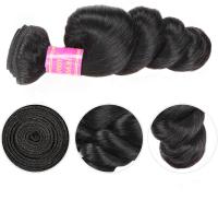 China 8-30 Inch 100% Brazilian Virgin Hair Natural Color Healthy Soft Human Hair Extensions for sale