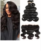 China 24 Inch Malaysian Body Wave Bundles Virgin Hair Extensions 100g 10A Grade for sale
