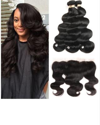 China 24 Inch Malaysian Body Wave Bundles Virgin Hair Extensions 100g 10A Grade for sale