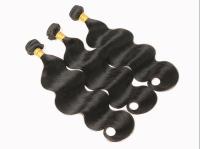 China Middle Part 100% Peruvian Body Wave Hair Bundles Full And Thick for sale