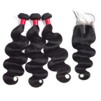 China Double Weft French Curl Human Hair Bundles 10A Grade 8-40 Inch Virgin Remy for sale