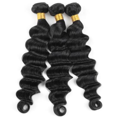 China 8A Ocean Wave 100% Virgin Brazilian Human Hair Extensions 18 Inch 100g for sale