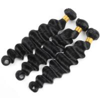 China 8A Ocean Wave 100% Virgin Brazilian Human Hair Extensions 18 Inch 100g for sale