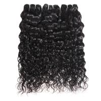 China 8A Grade Water Wave Indian Weft Hair Extensions 100% Human Hair Weave 8-30 Inch for sale