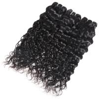 China 8A Grade Water Wave Indian Weft Hair Extensions 100% Human Hair Weave 8-30 Inch for sale