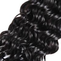 China 8A Grade Water Wave Indian Weft Hair Extensions 100% Human Hair Weave 8-30 Inch for sale