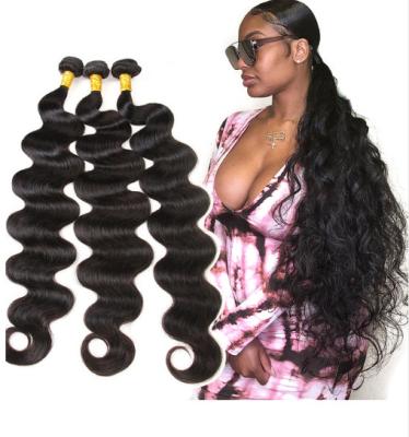China 28 Inch 100% Peruvian Virgin Hair Body Wave Extensions 10A Grade for sale