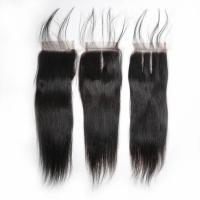 China 10A Grade Peruvian Straight Human Hair Weave 3 Bundles with Closure 8-40 Inch for sale