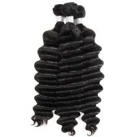 China Healthy 30'' Peruvian Human Hair Weave / Peruvian Body Wave Bundles for sale