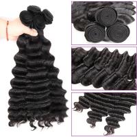 China Healthy 30'' Peruvian Human Hair Weave / Peruvian Body Wave Bundles for sale