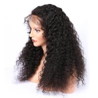 China 120g-300g 100% Human Hair Lace Front Wig for African American Natural Color 10A Grade for sale