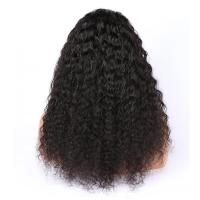 China 120g-300g 100% Human Hair Lace Front Wig for African American Natural Color 10A Grade for sale