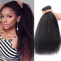 China Smooth 8 Inch Peruvian Kinky Straight Hair Weave 100% Virgin Human Hair for Black Women for sale