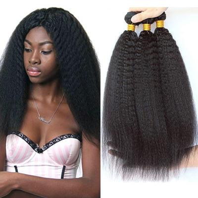 China Yaki Straight 100% Brazilian Virgin Hair Extensions 10A Grade 8-40 Inch Natural Full for sale