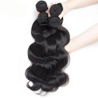 China Double Weft Virgin Cambodian Hair Extensions Body Wave Bundles 3 With Closure 10A Grade 8-30 Inch for sale