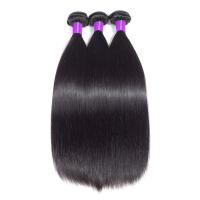 China Straight 360 Lace Frontal with Bundles 100% Unprocessed Brazilian Human Hair 10A Grade 8-24 Inch for sale