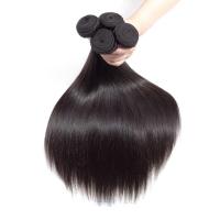 China Straight 360 Lace Frontal with Bundles 100% Unprocessed Brazilian Human Hair 10A Grade 8-24 Inch for sale