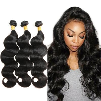 China 100 Virgin Peruvian Human Hair Body Wave Weave Extensions 18 Inch 100g for sale