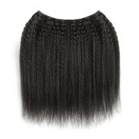 China Yaki Straight 100 Virgin Brazilian Hair Bundles with Closure 24 Inch 10A Grade for sale