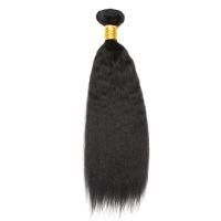 China 3 Bundles Peruvian Human Hair Weave Kinky Straight 100g 8-30 Inch Custom Length for sale