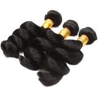 China 100% Human Virgin Peruvian Human Hair Weave Double Weft No Shedding for sale