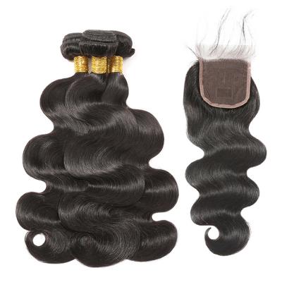 China 100% Brazilian Virgin Hair Bundles Natural Black 8-30 Inch Wholesale Human Hair Weave for sale