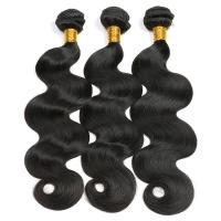 China 100% Brazilian Virgin Hair Bundles Natural Black 8-30 Inch Wholesale Human Hair Weave for sale