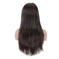 China 360 Lace Front Human Hair Wig 150% Density Brazilian Straight 8-26 Inches for sale