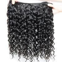 China Water Wave 100% Virgin Brazilian Hair Extensions 3 Bundles Natural Color 18 Inch for sale