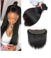 China 100% Malaysian Human Hair Lace Frontal 13x4 10A Grade 8-24 Inch for sale