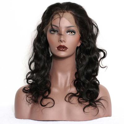 China Body Wave 360 Lace Frontal 100% Brazilian Virgin Hair 9A Grade 8-24 Inch for sale
