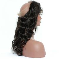 China Body Wave 360 Lace Frontal 100% Brazilian Virgin Hair 9A Grade 8-24 Inch for sale