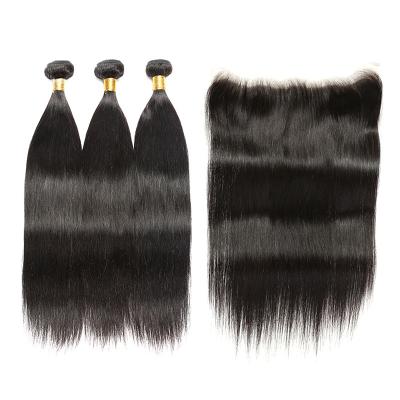 China 100% Brazilian Virgin Hair Straight Weft 8-30 Inch One Donor No Chemical Processed for sale