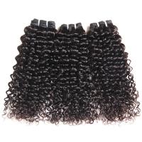 China Virgin 100% Malaysian Human Hair Bundles Deep Curly 10A Grade 8-30 Inch Extensions for sale