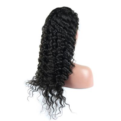 China Cuticle Aligned Hair Deep Wave Unprocessed Virgin Peruvian Hair for sale