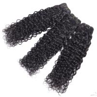 China 10A Grade Virgin Malaysian Human Hair Extensions Deep Curly 8-30 Inch Dyeable Bleachable for sale