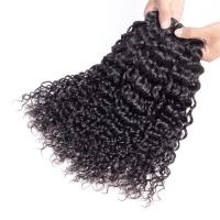 China 10A Grade No Chemical Water Wave Bundles with Closure 100% Remy Indian Human Hair Extensions 8-40 Inch for sale
