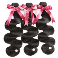 China Virgin Peruvian Human Hair Body Wave Weft 100g 8-30 Inch Full Cuticle Remy for sale