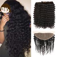 China 100% Virgin Malaysian Deep Curly Hair Extensions 10A Grade Natural Color 8-40 Inch No Chemical for sale