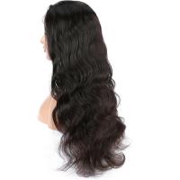 China 100% Virgin Human Hair Lace Front Wig 10A Grade Deep Wave 150% Density 8-26 Inch for Black Women for sale