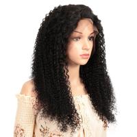 China Natural Color Kinky Curly Human Hair Extensions 10A Grade 8-40 Inch for Black Women for sale