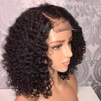 China 10A Grade 10 Inch Lace Closure Bob Wig 100% Virgin Human Hair Natural Color for sale